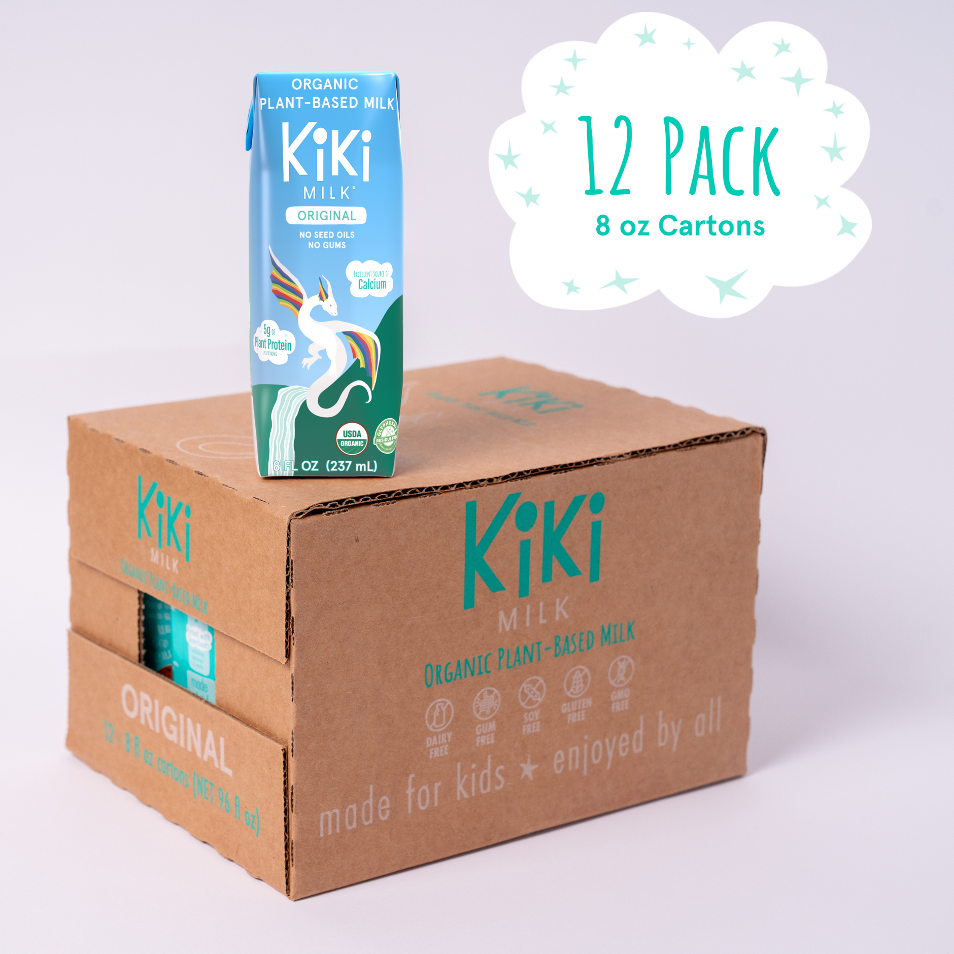 Organic Milk & Plant-Based Milk for Kids | Kiki Milk