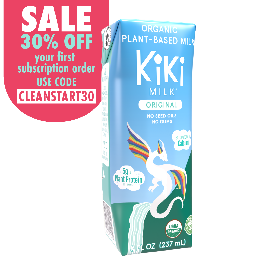 Organic Milk & Plant-Based Milk for Kids | Kiki Milk
