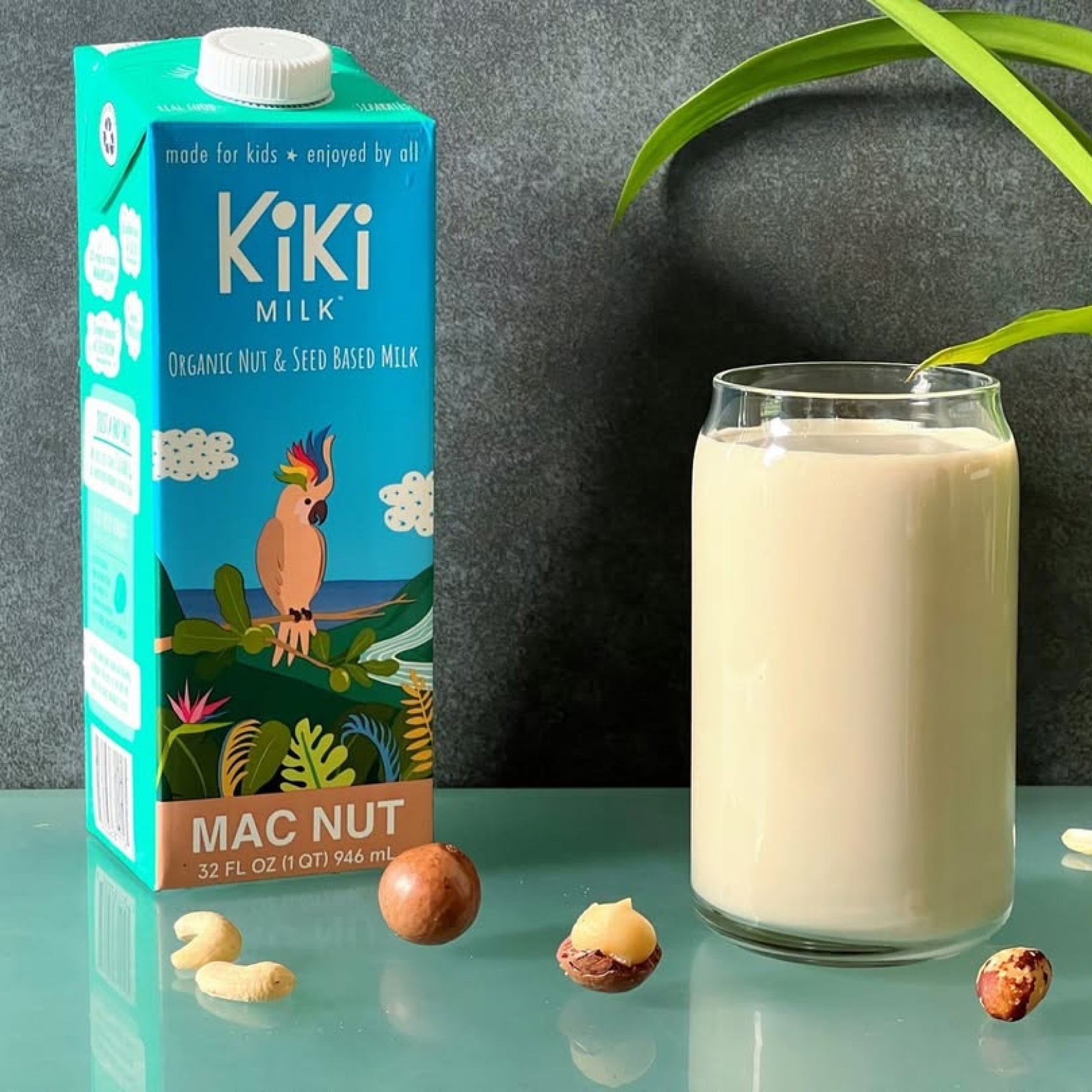 Macadamia Nut Milk with Cashew & Brazil Nuts | Kiki Milk