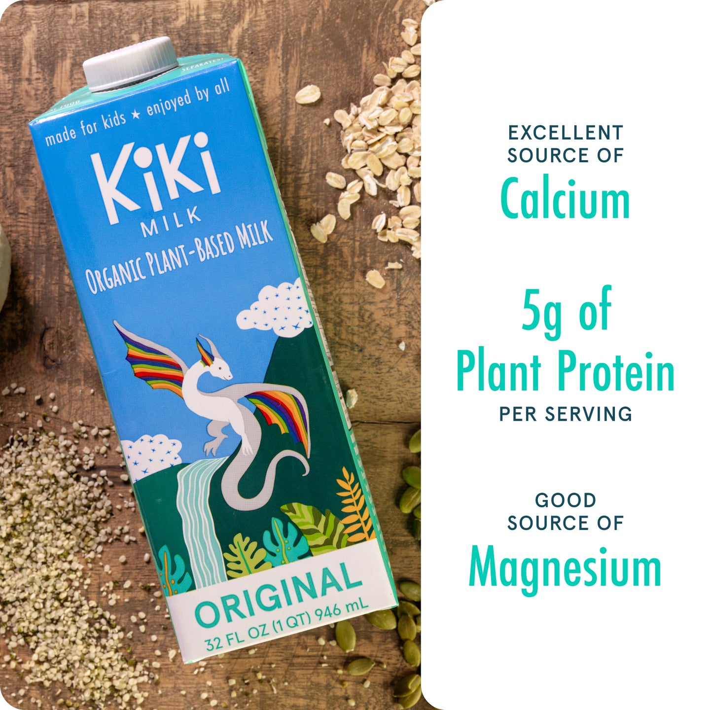 Family-Size Organic Milk for Kids & Adults | Kiki Milk